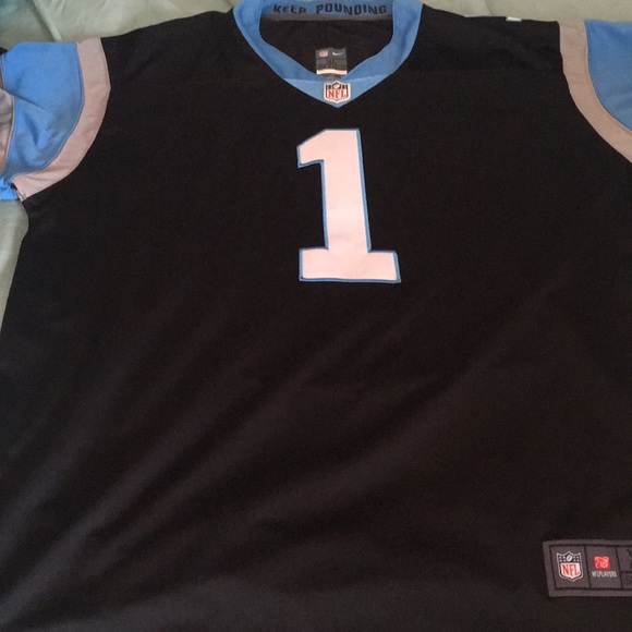 Nike | Shirts | Nfl Jersey Cam Newton Panthers | Poshmark